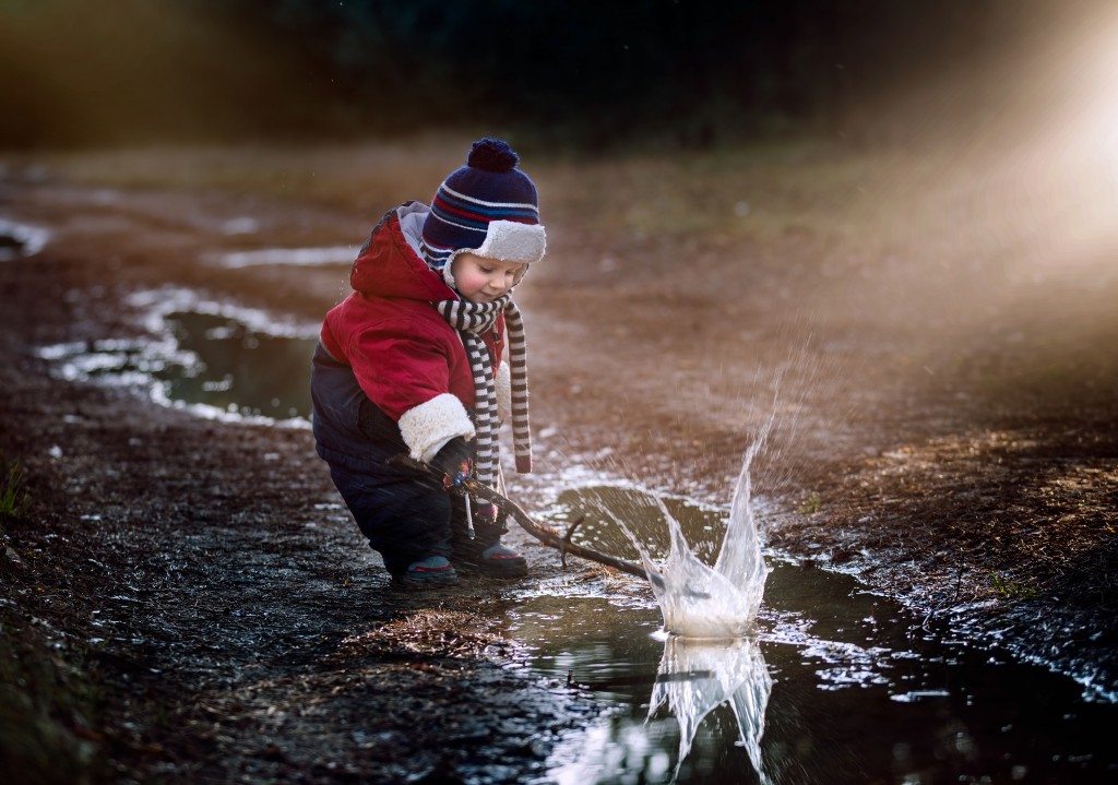 Why Splashing in Mud Puddles Is Beneficial for Children